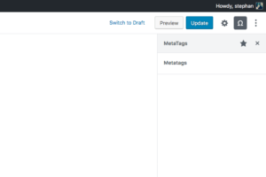 Building a Gutenberg sidebar plugin Part 3: Registering with the block editor. - Since1979