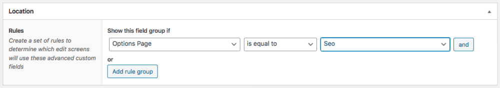 Add custom option pages to the WordPress admin with Acf - Since1979