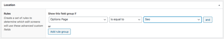 Add custom option pages to the WordPress admin with Acf - Since1979